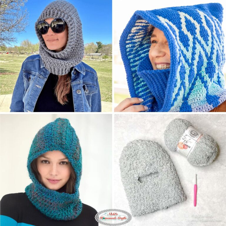 10 FREE Warm and Cozy Crochet Balaclava Patterns - Nicki's Homemade Crafts