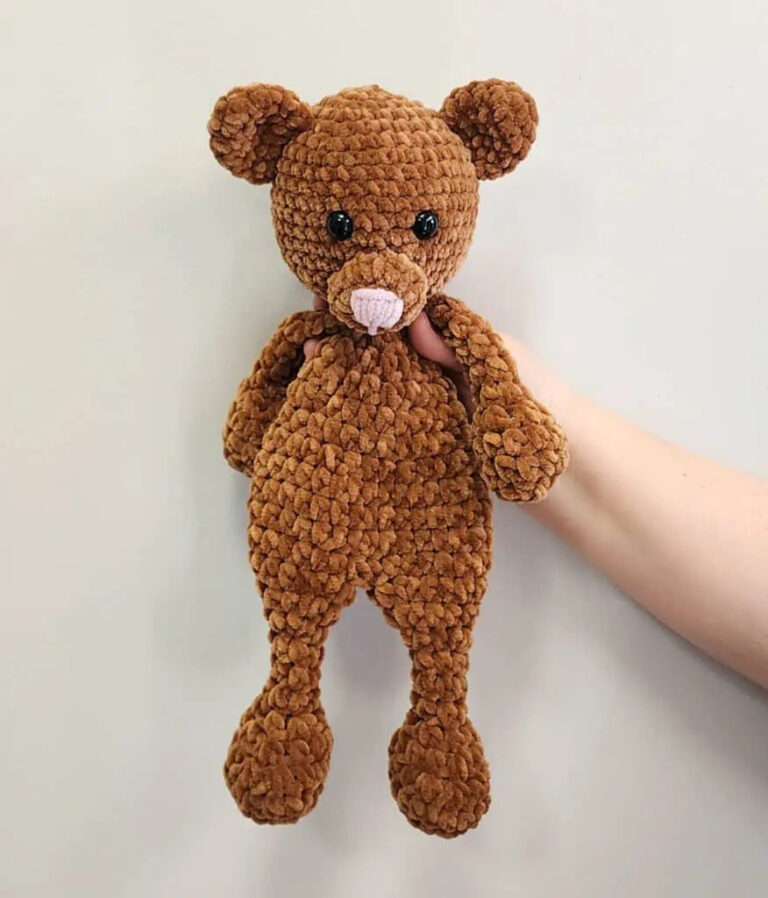 10 Free Cuddly & Cute Crochet Teddy Bear Patterns - Nicki's Homemade Crafts