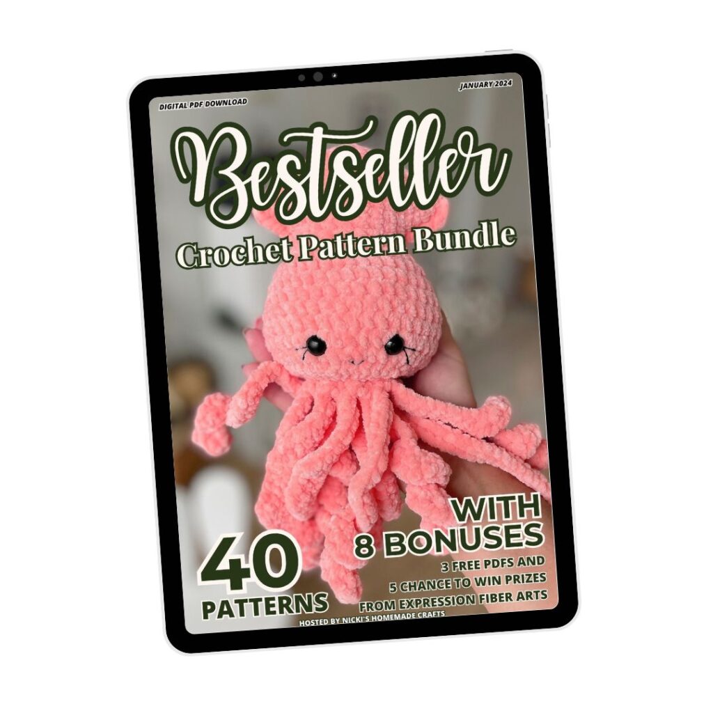 40 Bestseller Crochet Pattern Bundle for 5 Days Only - Nicki's Homemade ...