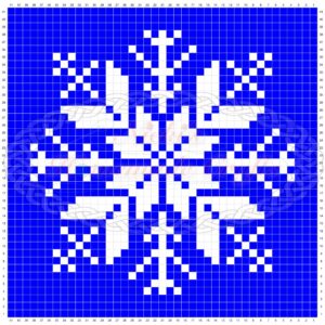 FREE Easy Filet Crochet Snowflake Pillow Pattern - Nicki's Homemade Crafts