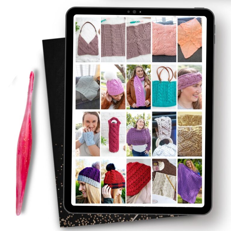 Crochet Cables Made Easy with 20 Patterns + 9 Cable Tutorials + 20 ...