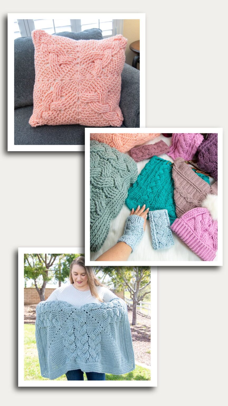 Crochet Cables Made Easy with 20 Patterns + 9 Cable Tutorials + 20 ...
