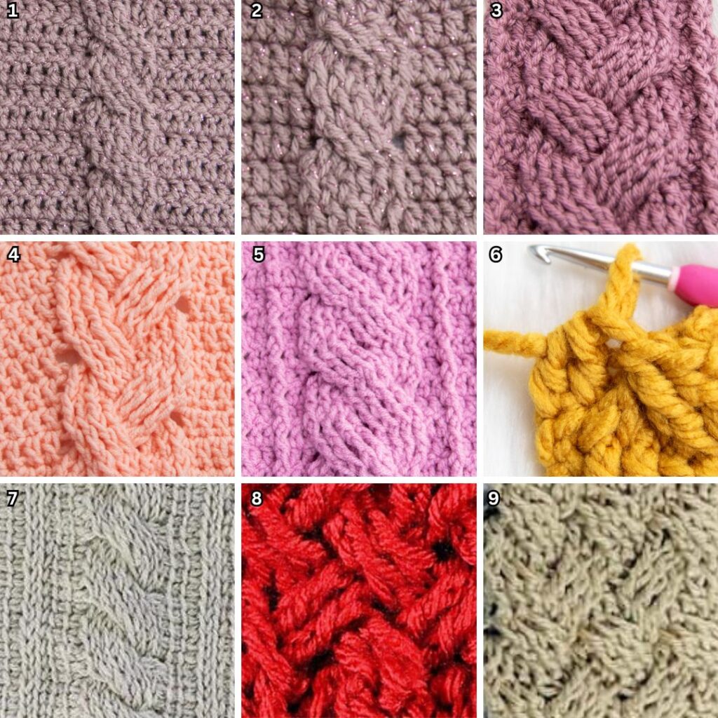 Crochet Cables Made Easy with 20 Patterns + 9 Cable Tutorials + 20 ...