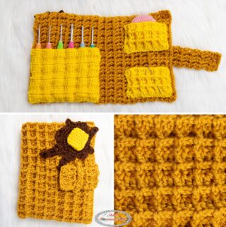 Waffle Crochet Stitches 10+ Ways with Free Patterns - Nicki's Homemade ...