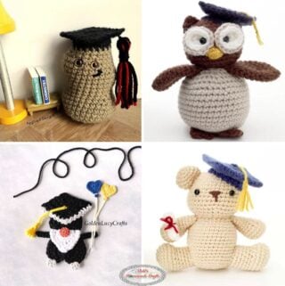 20 Free Crochet Graduation Pattern Ideas - Nicki's Homemade Crafts