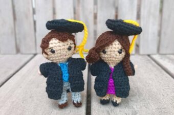 20 Free Crochet Graduation Pattern Ideas - Nicki's Homemade Crafts