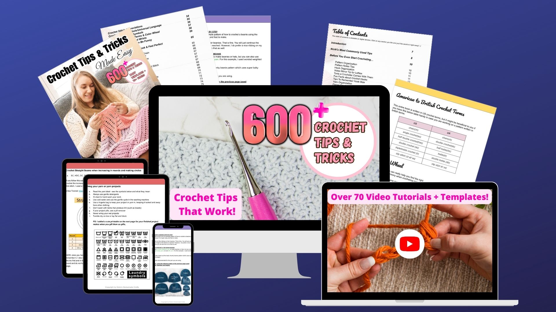 Crochet Ebooks - Pattern and Tutorial Collections - Most with Videos ...