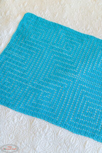 Free Filet Crochet Shawl Pattern - Illusion Rectangle Poncho - Nicki's ...