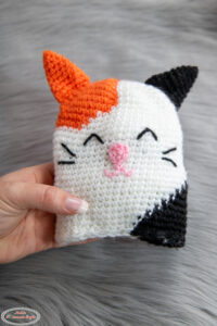 FREE Crochet Reversible Cat Cow Squish Pattern - Nicki's Homemade Crafts
