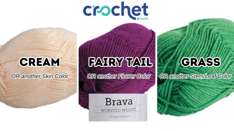 Free Crochet Flower Doll - 2-in-1 Reversible Pattern - 3-Day LIVE ...