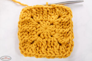 FREE Waffle Stitch Granny Square Crochet Tutorial - Nicki's Homemade Crafts