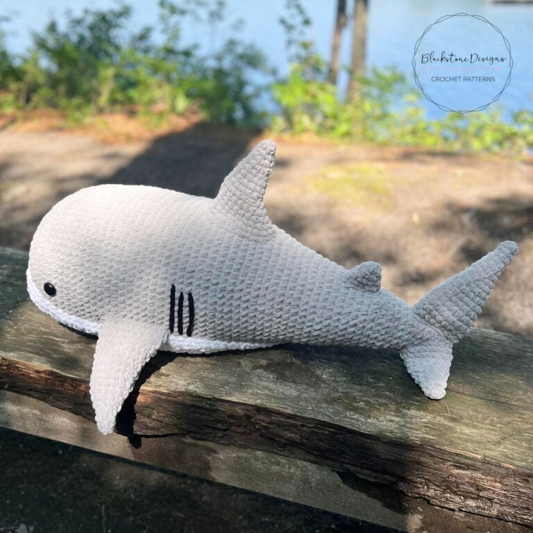 10 Free Crochet Shark Patterns [Shark Week] - Nicki's Homemade Crafts
