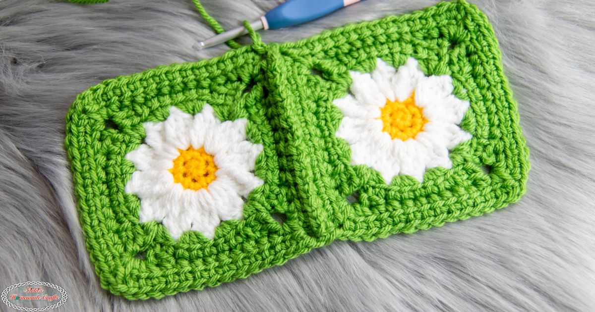 Joining Granny Squares As You Go [JAYGO] -For Linked Crochet Daisy ...