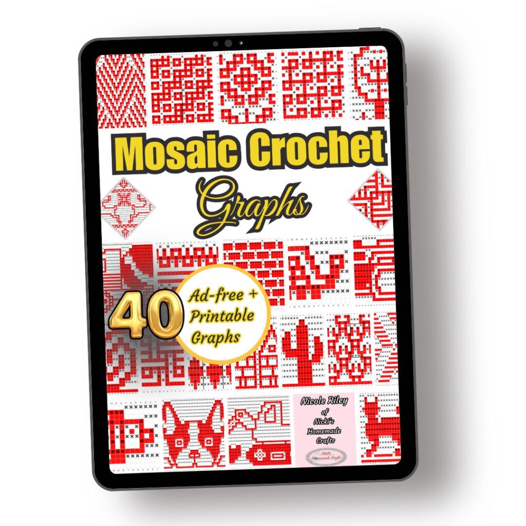 Mosaic Crochet Made Easy - Ultimate Beginner Guide with 40 Crochet ...