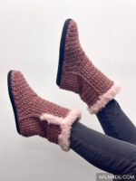 FREE Crochet Shoes for Ladies - 10 EASY Cozy Patterns - Nicki's ...