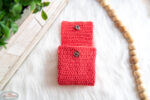 Free Thermal Crochet Tri-Fold Pouch Pattern - Nicki's Homemade Crafts