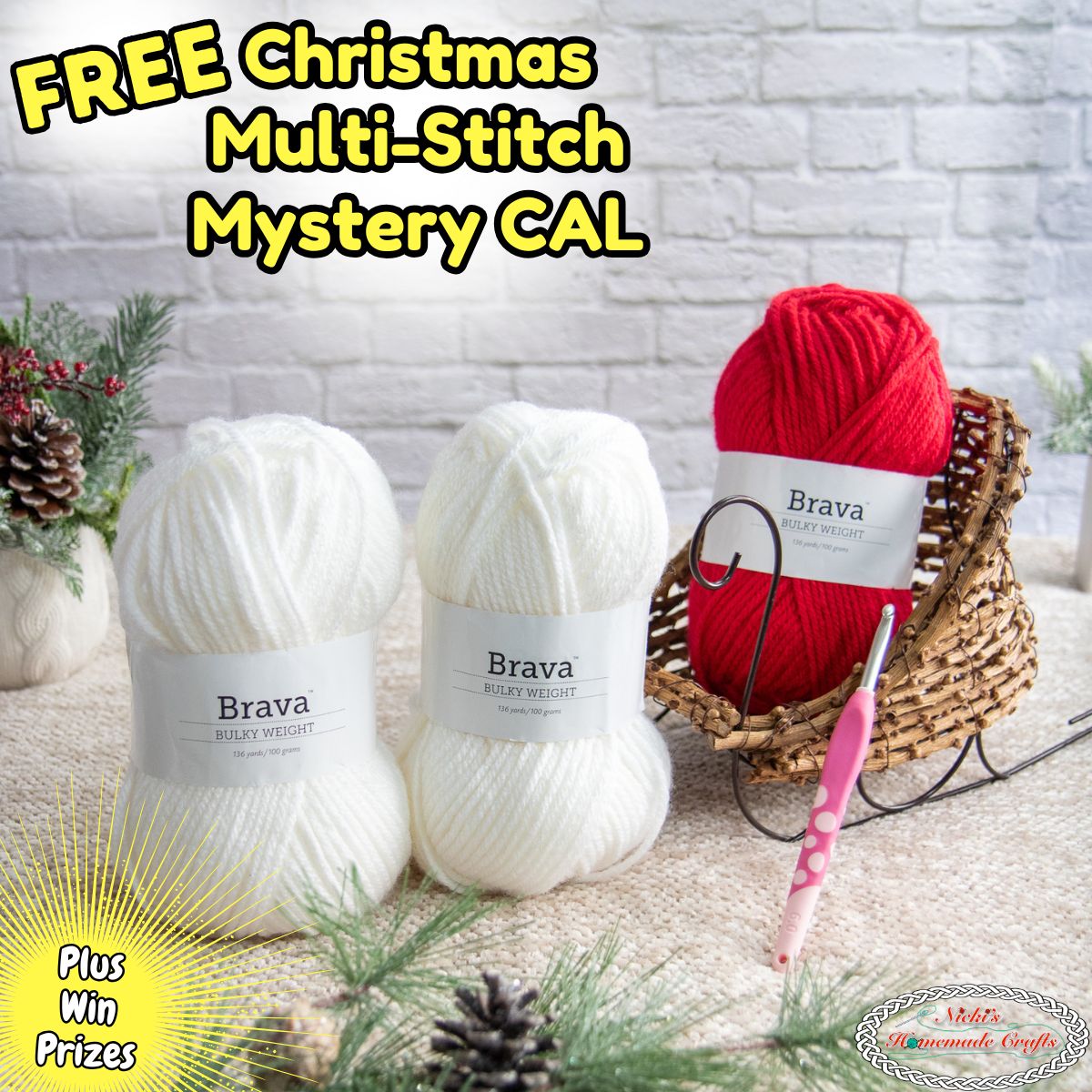 Quick Multi-Stitch Mystery Crochet Along - Fun & Free Pattern - Nicki's ...