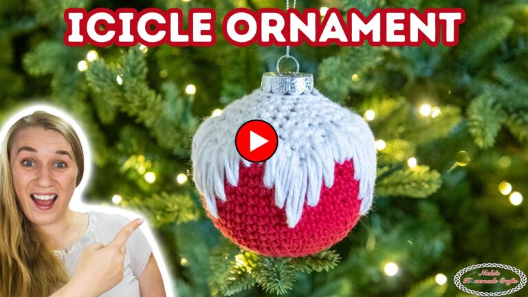 Free Icicles Crochet Christmas Ornament Ball Pattern - Nicki's Homemade ...