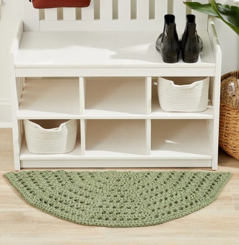 20 Free Modern Crochet Rug Patterns - Nicki's Homemade Crafts