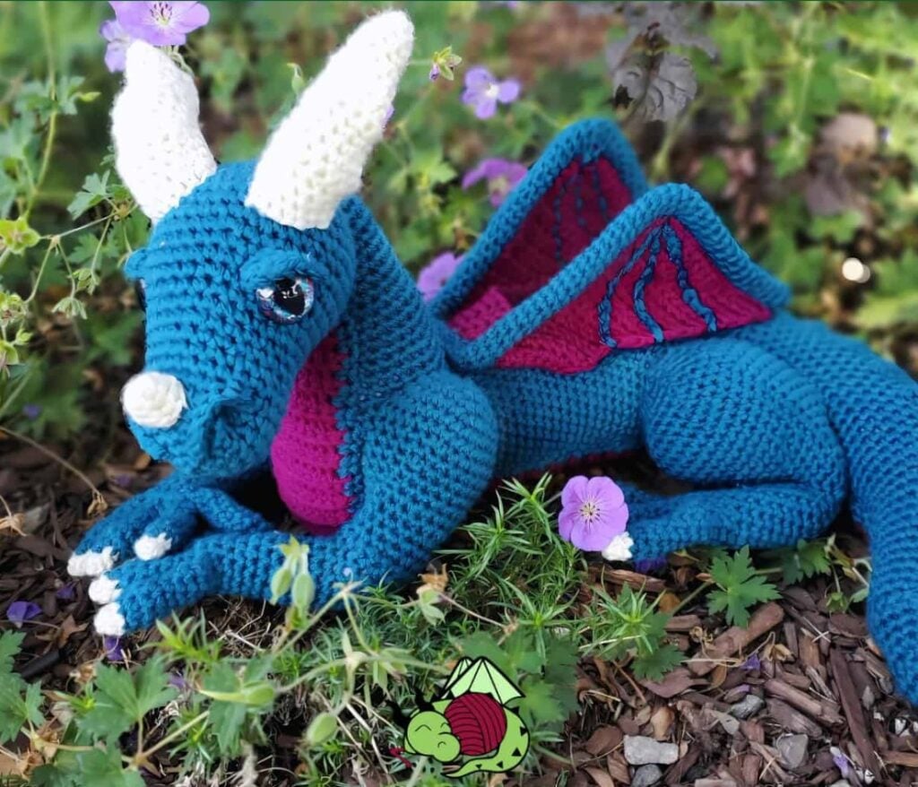 10 Magical FREE Crochet Dragon Patterns - Nicki's Homemade Crafts