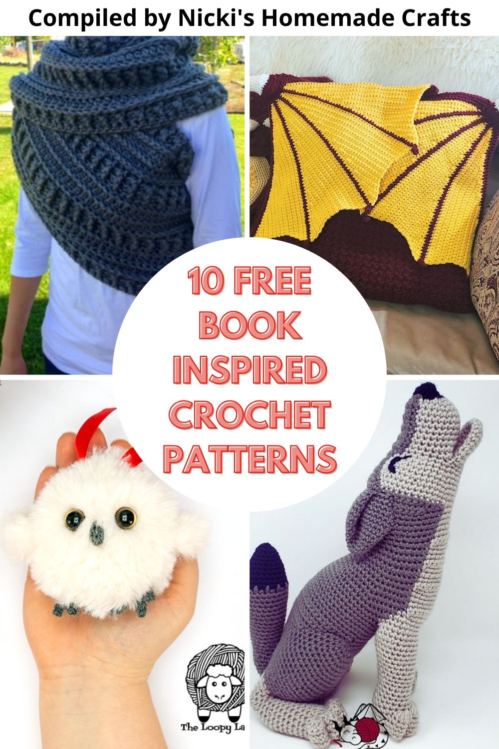 10 FREE Magical Book-Inspired Crochet Patterns Every Bookworm will Love ...