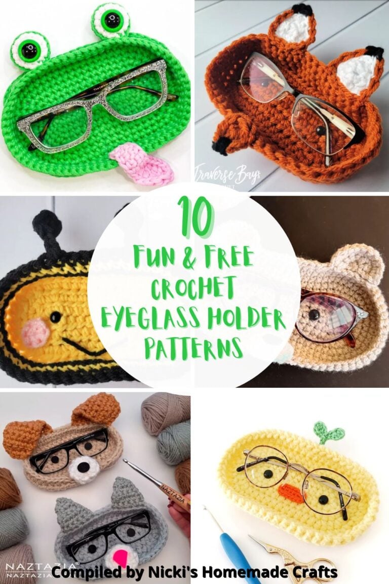 10 Trending FREE Crochet Eyeglass Holder Patterns - Animal Edition ...