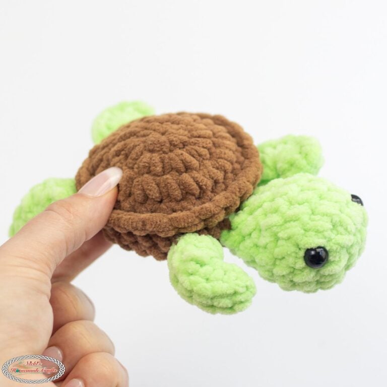 Free No-Sew Crochet Turtle Pattern – Adorable Baby Turtle Plushie for ...