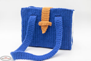 Free Crochet Book Bag - Realistic 2-in-1 Pattern with Many Pockets - 3 ...