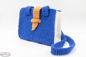 Free Crochet Book Bag - Realistic 2-in-1 Pattern with Many Pockets - 3 ...