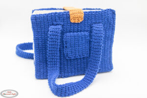 Free Crochet Book Bag - Realistic 2-in-1 Pattern with Many Pockets - 3 ...