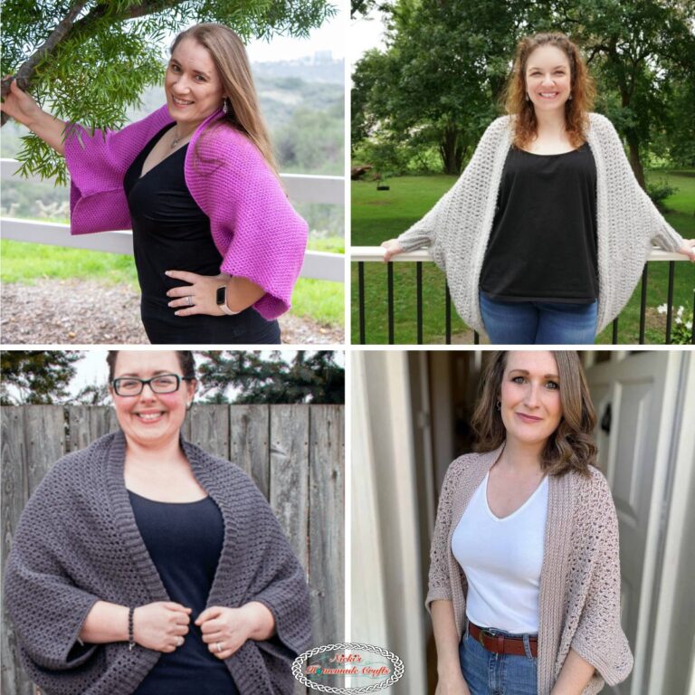 10 FREE Crochet Cocoon Cardigan Patterns You’ll Want to Wear All Year ...