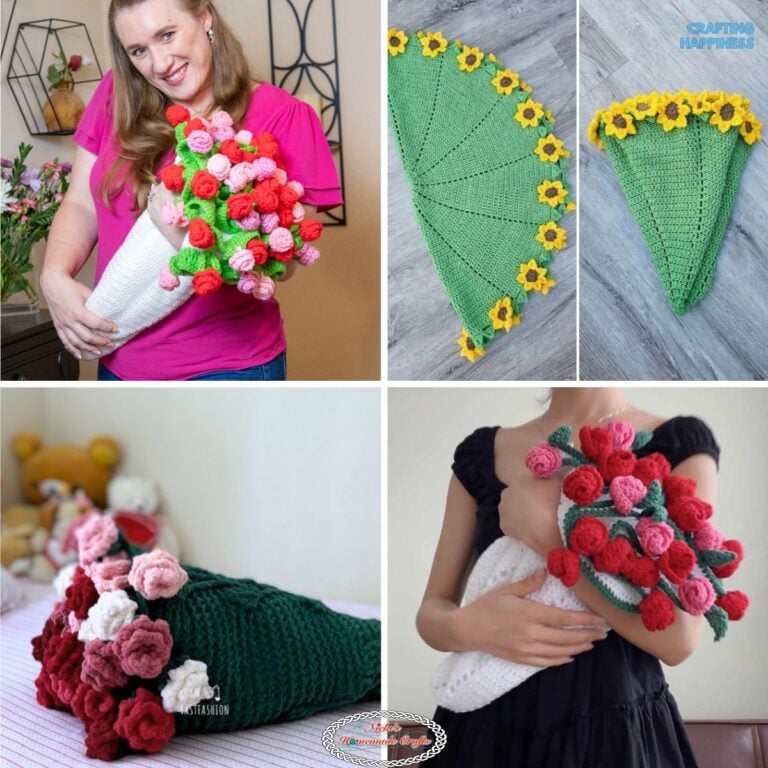 10 FREE Cancer Awareness Crochet Patterns - Nicki's Homemade Crafts