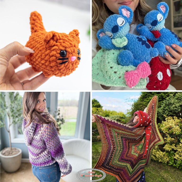 How to Cro-Hook in Rounds AKA Tunisian Crochet in Rounds - Nicki's ...