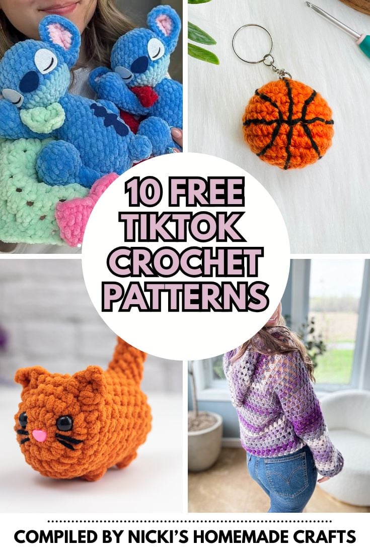 10 Popular FREE TikTok Patterns for Crochet Enthusiasts - Nicki's ...