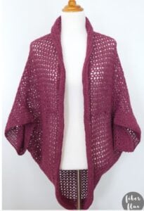 10 FREE Crochet Cocoon Cardigan Patterns You’ll Want to Wear All Year ...