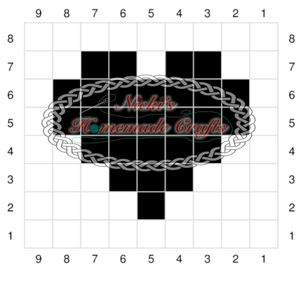 Filet Crochet Tutorial: Positive VS Negative Images - Nicki's Homemade ...