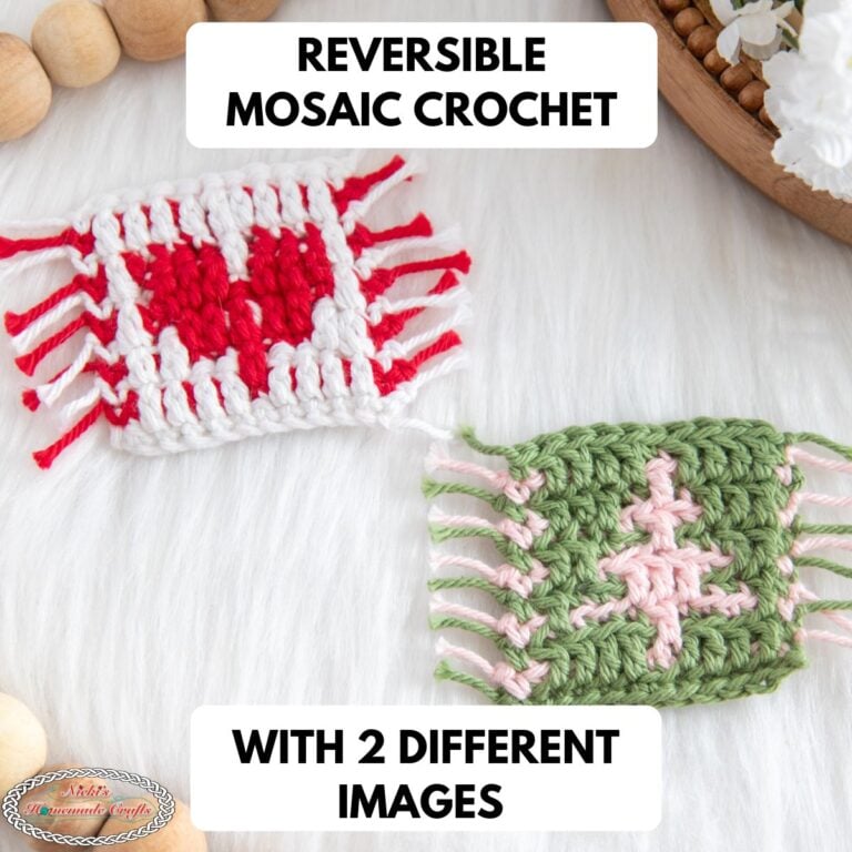 10 Amazing Free Reversible Crochet Patterns - Nicki's Homemade Crafts