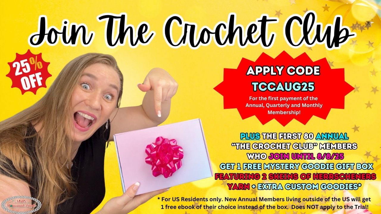 The Crochet Club - an All-Access Membership - Nicki's Homemade Crafts