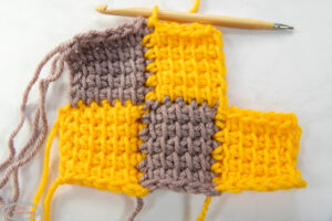 How to Crochet Tunisian Entrelac - Easy Tutorial with Video - Nicki's ...
