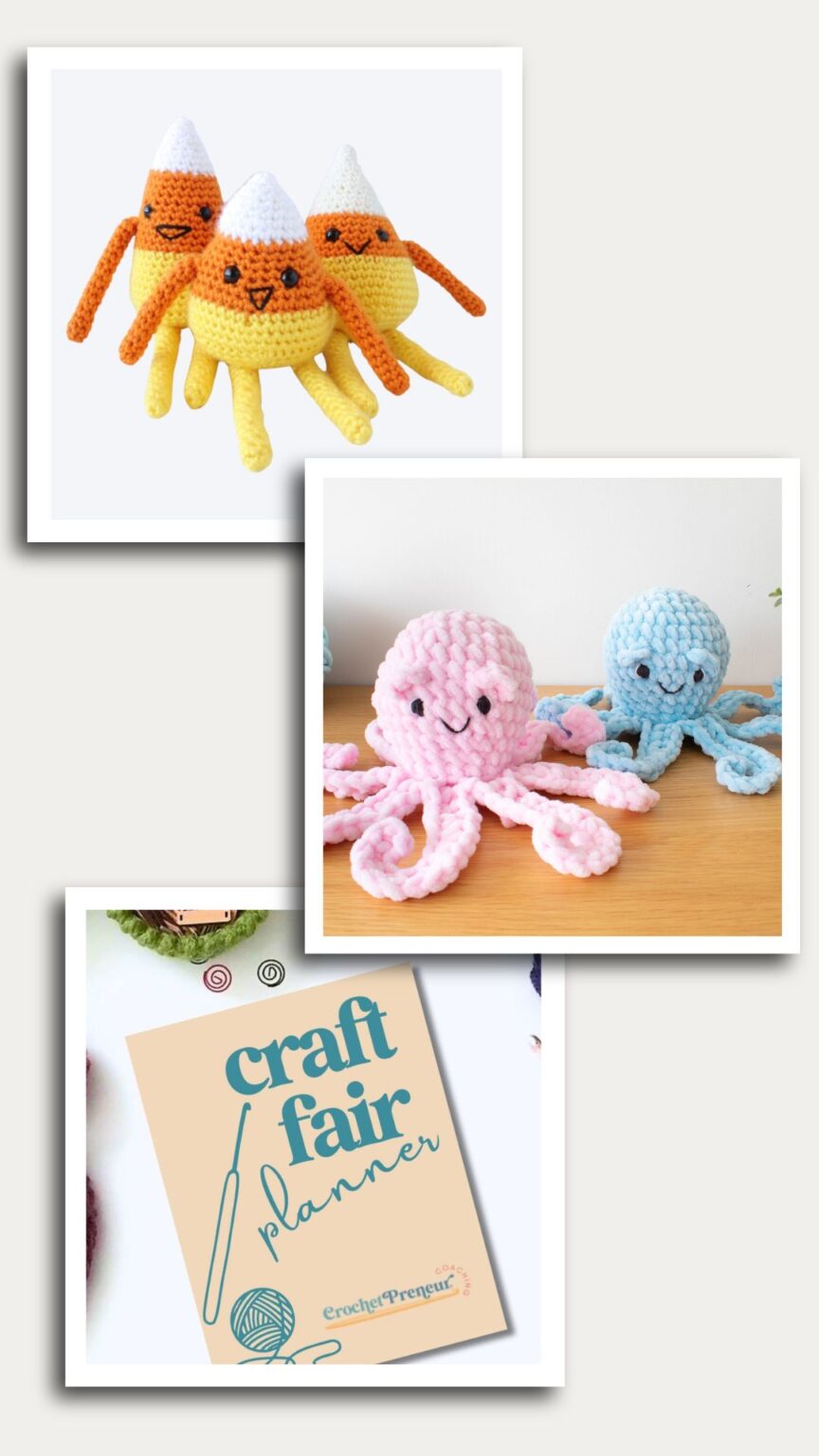 Craft Fair Crochet Pattern Bundle - 45 Patterns + 3 Market Prep ...