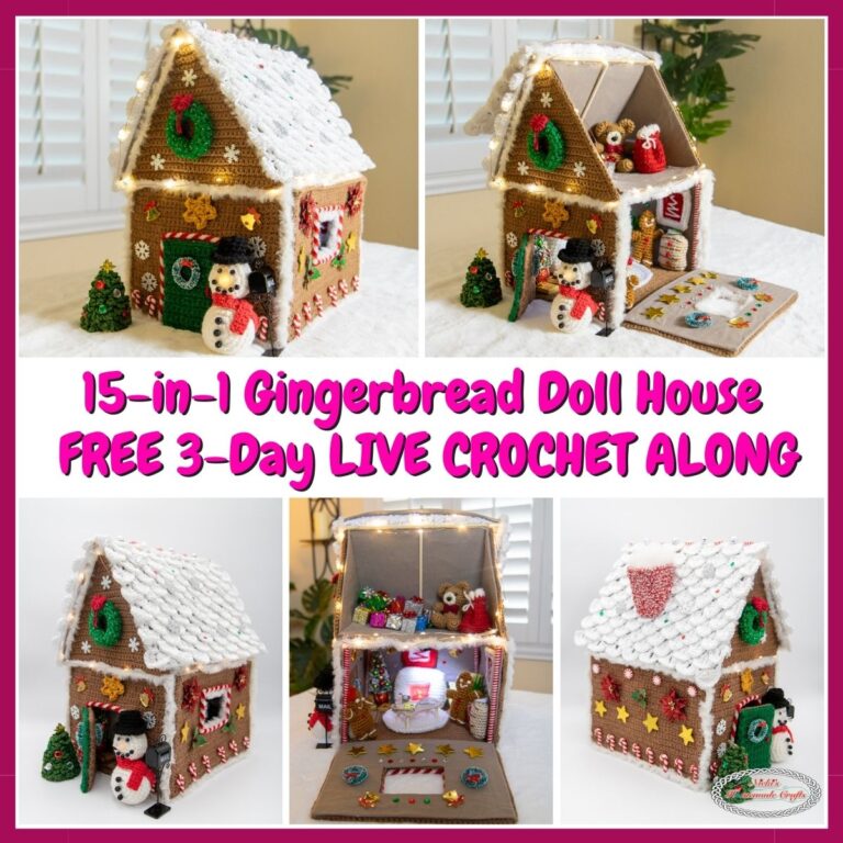 How to Crochet a Triangle 3 Ways - Equilateral and Isosceles Triangle ...