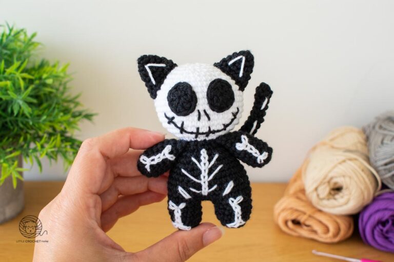 10 FREE Crochet Skeleton Patterns for Halloween Season - Nicki's ...