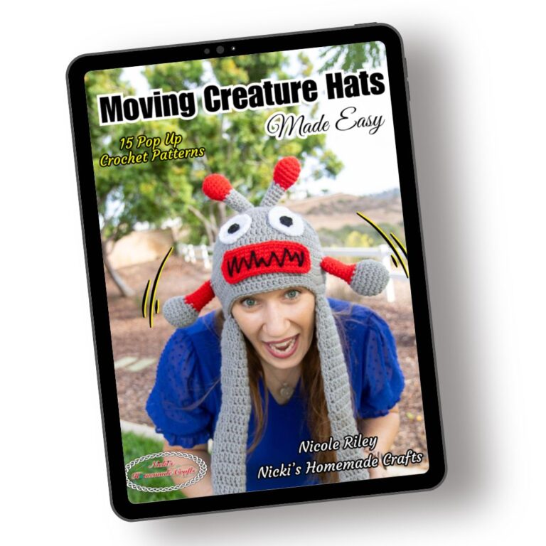 15 Crochet Moving Creature Hats Made Easy Ebook with 9+ Videos - Nicki ...