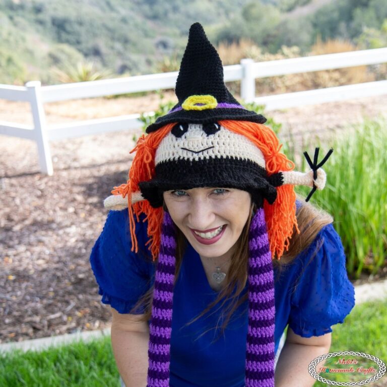 10 Free Crochet Witch Patterns For Halloween - Nicki's Homemade Crafts