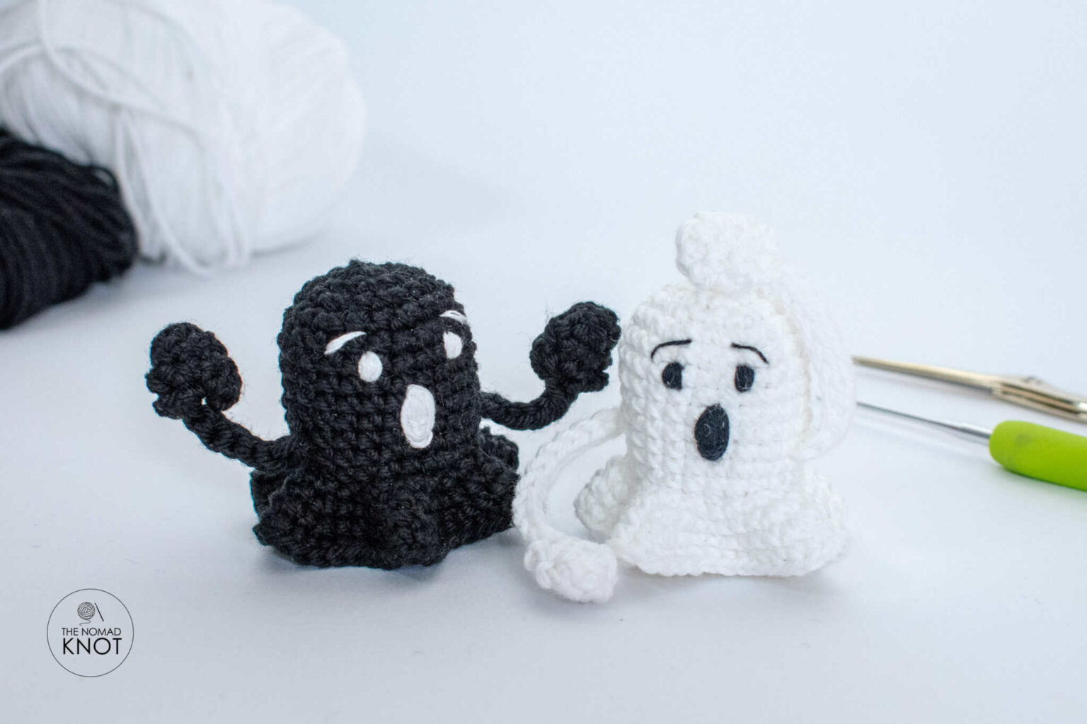 20 Quick and Easy Free Crochet Ghost Patterns - Nicki's Homemade Crafts