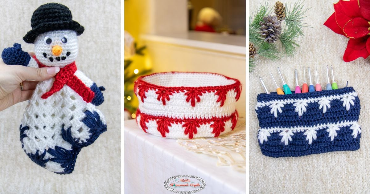 Crochet Extreme Drop Leaf Stitch Tutorial with Video - Day 2 of Advent ...