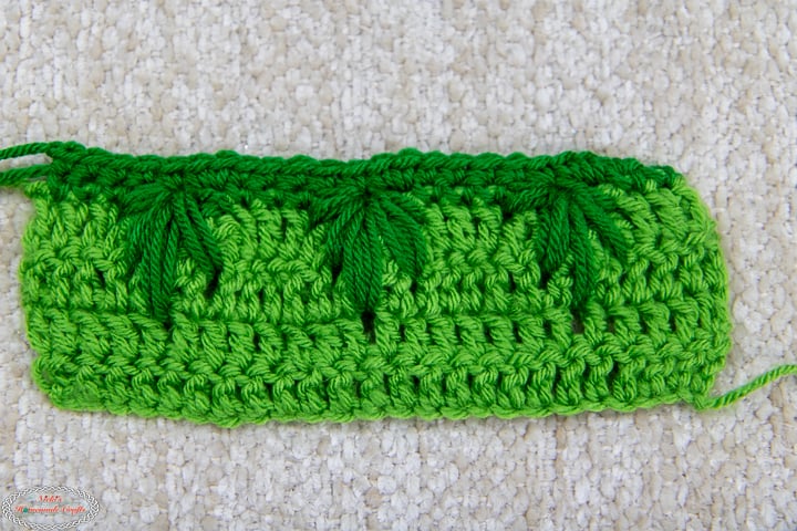 Crochet Extreme Drop Leaf Stitch Tutorial with Video - Day 2 of Advent ...