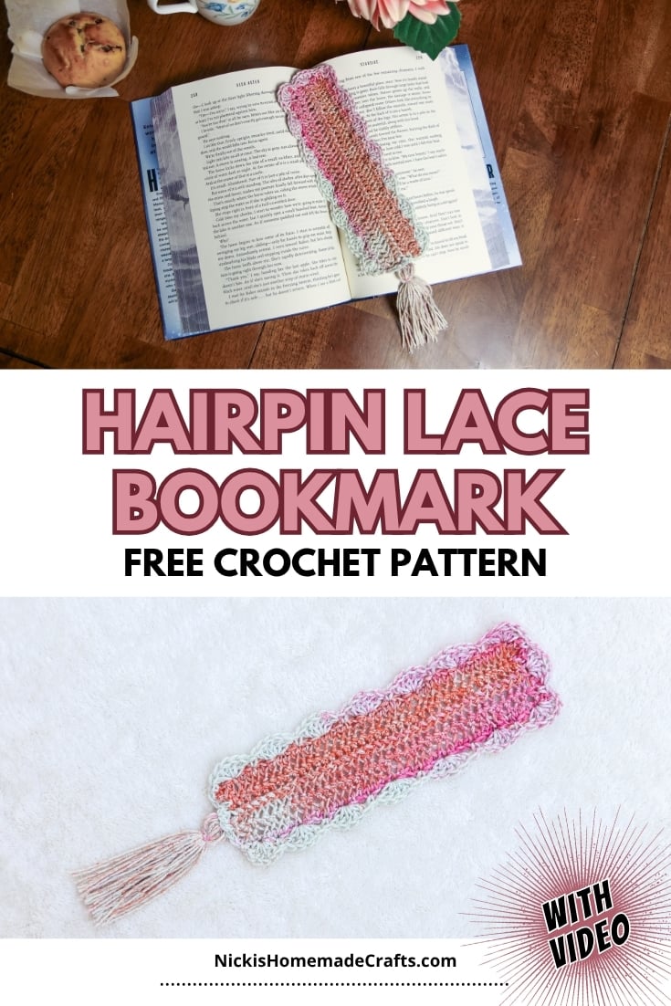Free Hairpin Lace Crochet Bookmark Pattern 6 of the Live Hairpin Lace ...